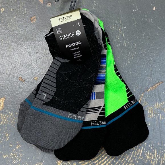 Stance | Underwear & Socks | Stance Feel 36 Infiknit Socks 3 Pack Large ...